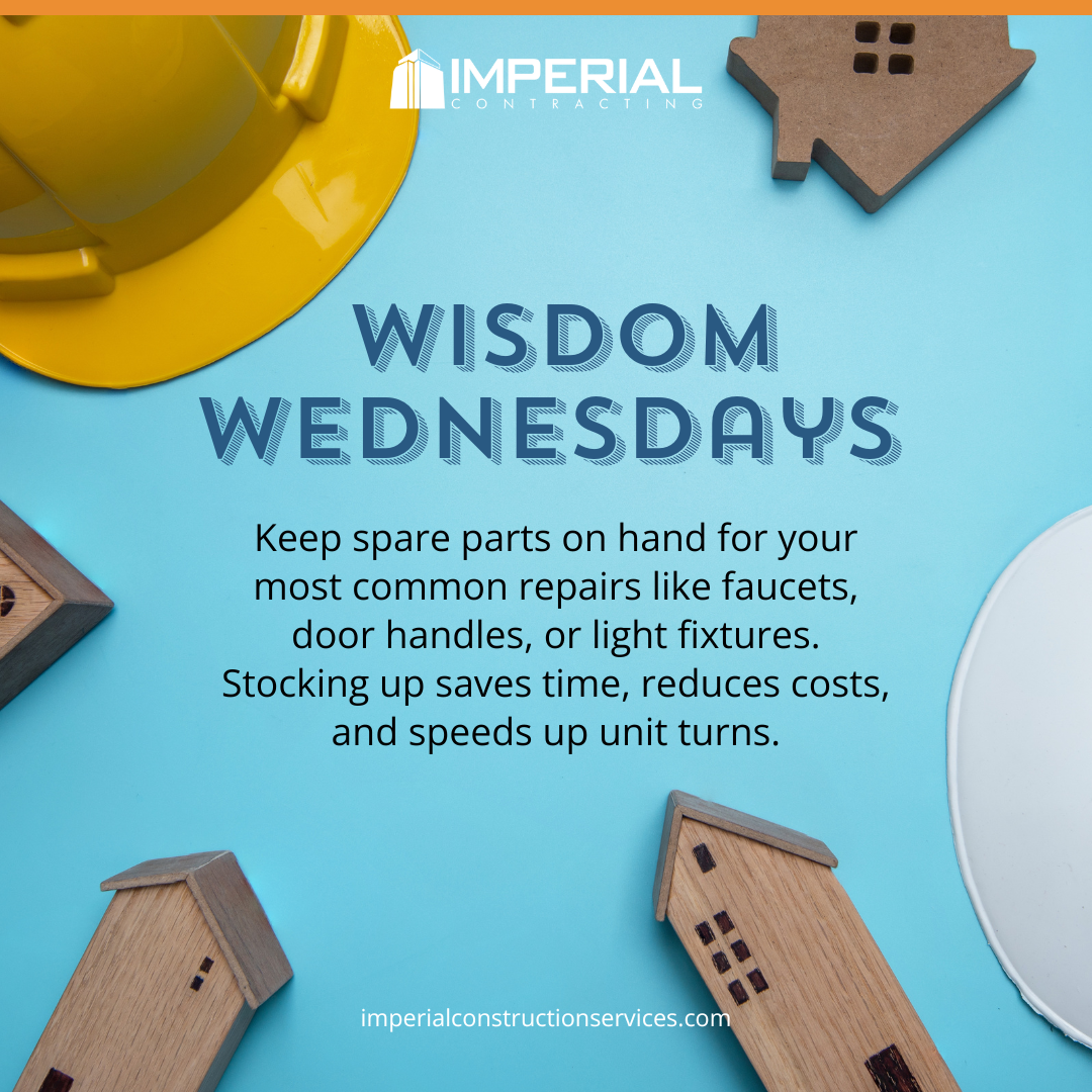 A Well-Stocked Closet Keeps Everything Running Smoothly | Imperial Construction Services